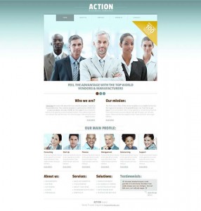 20 Free Business HTML/CSS Templates
