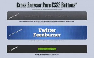 30 Tutorials For Creating Buttons in CSS3